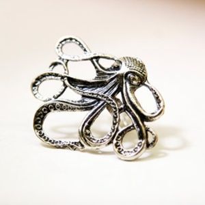 Handmade | Jewelry | Massive Octopus Ring Silver 0 Handmade | Poshmark
